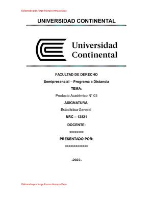 Calaméo - Producto Académico N° 03 - Universidad Continental - Jorge Franco Armaza Deza ...