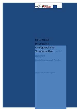 Calaméo - Ufcd 0788 – Instalação E Configuração De Servidores Web