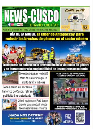 Calaméo - DIARIO NEWS CUSCO 8 De Marzo 2023