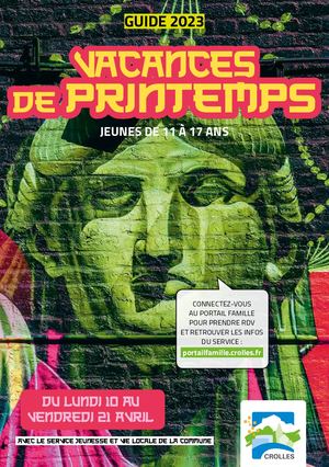 Calaméo - Vacances de Printemps 2023 - Guide Jeunesse