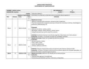 Calaméo - Planif Qca 8° Básico 2023