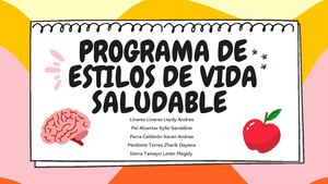 Calaméo - Cartilla Programa De Estilos De Vida Saludable
