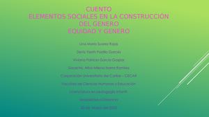 Calaméo - Elementos Sociales Y Construcción Del Genero
