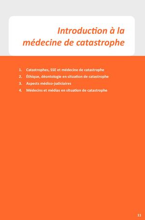 Calaméo - VADEMECUM DE MÉDECINE DE CATASTROPHE ET SSE