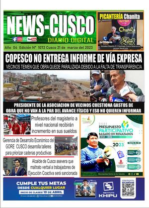 Calaméo - NEWS CUSCO 21 De Marzo 2023
