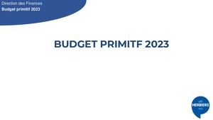 Calaméo - Présentation du budget primitif 2023