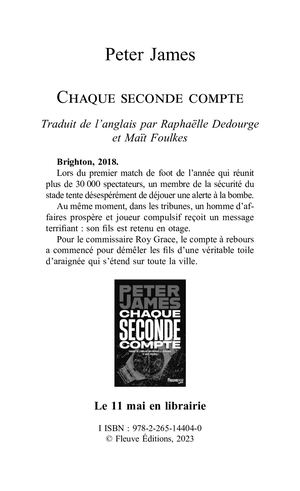 Calaméo - Peter James - Chaque seconde compte