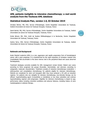 Calaméo - Projet Unfit AML In Toulouse DATAML