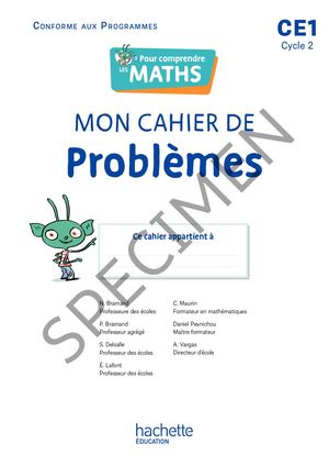 Calaméo - PCLM - Mon cahier de problèmes CE1