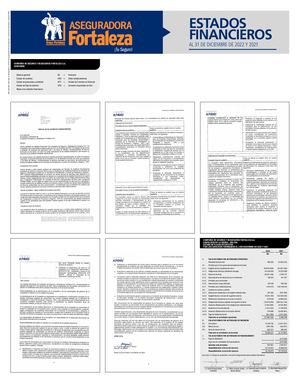 Calaméo - Eeff Fortaleza Seguros Y Reaseguros Marzo 2023 Vf