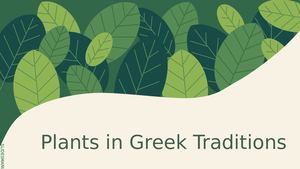 Calaméo - Plants In Greek Traditions