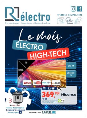 Calaméo - Catalogue RElectro - Le mois électro high-tech