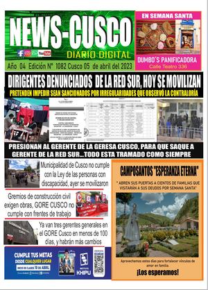 Calaméo - NEWS CUSCO 5 De Abril 2023