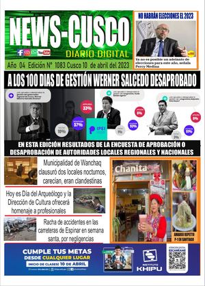 Calaméo - NEWS CUSCO 10 De Abril 2023