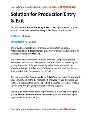 Calaméo - Solution For Production Entry & Exit