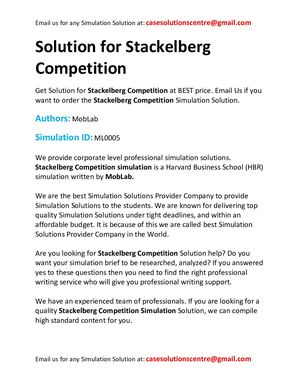 Calaméo - Solution For Stackelberg Competition
