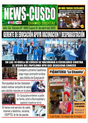 Calaméo - NEWS CUSCO 12 De Abril 2023