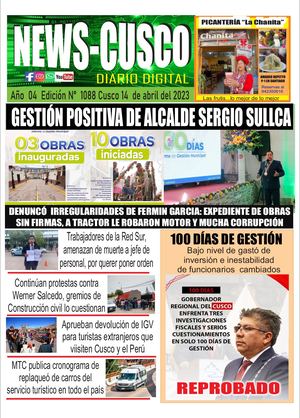 Calaméo - NEWS CUSCO 14 De Abril 2023