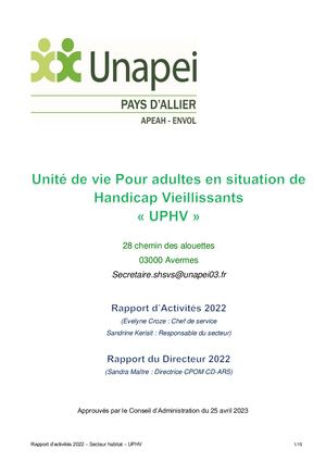 Calaméo - RA2022 Secteur Habitat Moulins UPHV