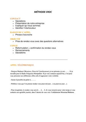 Calaméo - Méthode CROC RFM