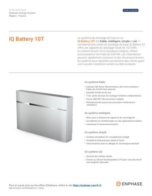 Calaméo - Battery IQ 10T ENPHASE