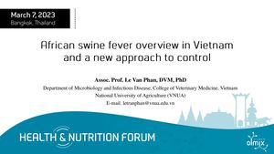 Calaméo - 3. ASF Overview In Vietnam And New Approach To Control It ...