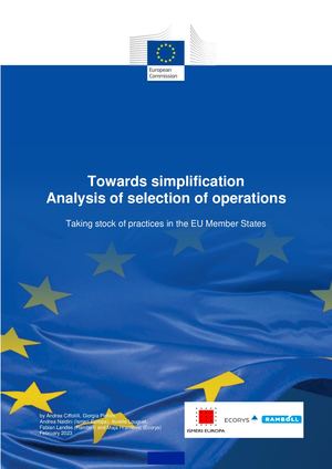 Calaméo - Towards simplification Analysis of selection of operations ...