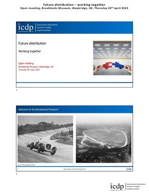 Calaméo - Icdp Future Distribution Working Together April 2023 Handout