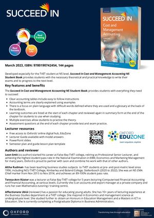 Calaméo - Cost and Management Accounting N5 SB NBA