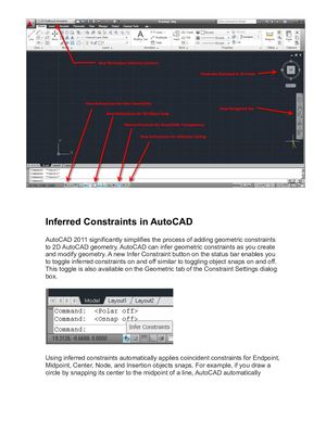 Calaméo - Inferred Constraints In Auto CAD