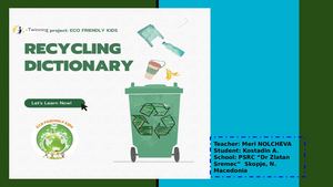 Calaméo - Illustrated Dictionary Recycling-Eco Friendly Kids