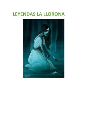 Calaméo - Leyendas La Llorona