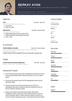 Calaméo - CV Berkay Ayan