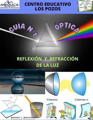 Calaméo - GUÍA N°1 ÓPTICA REFLEXIÓN Y REFRACCIÓN