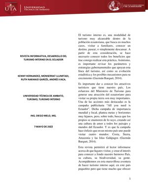 Calaméo - Turismo Interno Ape1