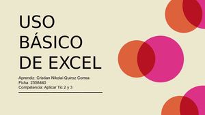 Calaméo - Uso De Excel Básico