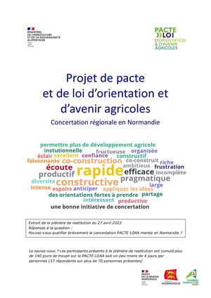 Calaméo - Pacte et loi d'orientation & d'avenir agricoles