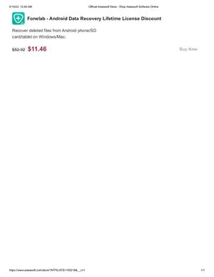 Calaméo - 85% OFF Aiseesoft - Fonelab Android Data Recovery Lifetime ...