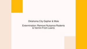 Calaméo - Oklahoma City Gopher & Mole Extermination: Remove Nuisance ...