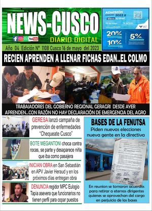 Calaméo - NEWS CUSCO 16 De Mayo Diario 2023