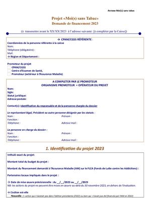 Calaméo - Annexe 26 - Fiche Projet 2023 - Moi(s) Sans Tabac