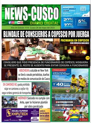 Calaméo - NEWS CUSCO 24 De Mayo 2023