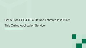 Calaméo - Get A Free ERC/ERTC Refund Estimate In 2023 At This Online Application Service