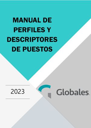 Calaméo - Manual De Perfiles Y Descriptores De Puestos