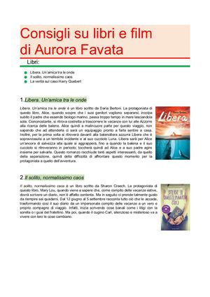Calaméo - Consigli Su Libri E Film