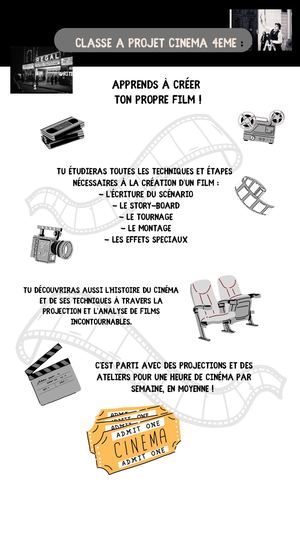 Calaméo - Classe à Projet Cinema 23 24