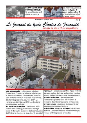 Calaméo - Journal Du Lycée N°1