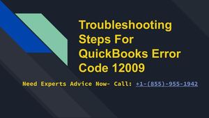 Calaméo - Troubleshooting Steps For Quick Books Error Code 12009