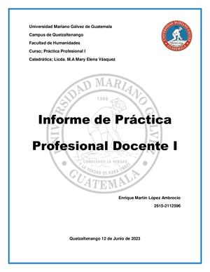 Calaméo - Informe De Practica UMG