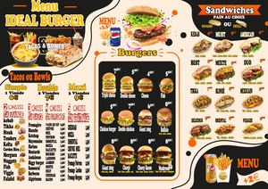 Calaméo - Menu Ideal Burger